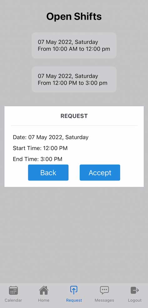 Work Scheduler Project